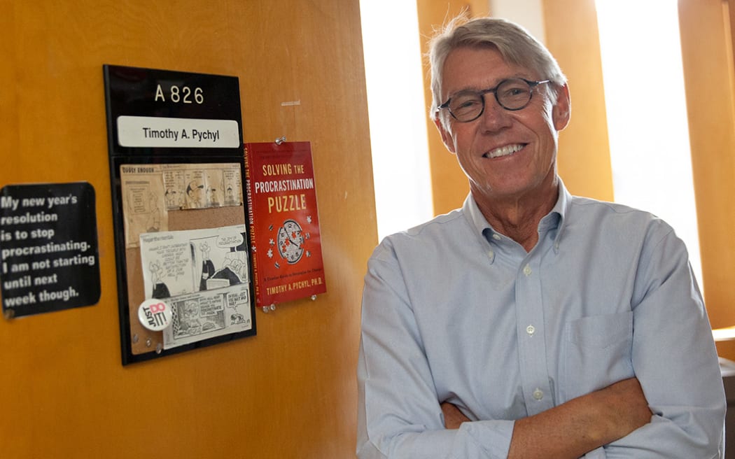 World leading procrastination expert Tim Pychyl | RNZ