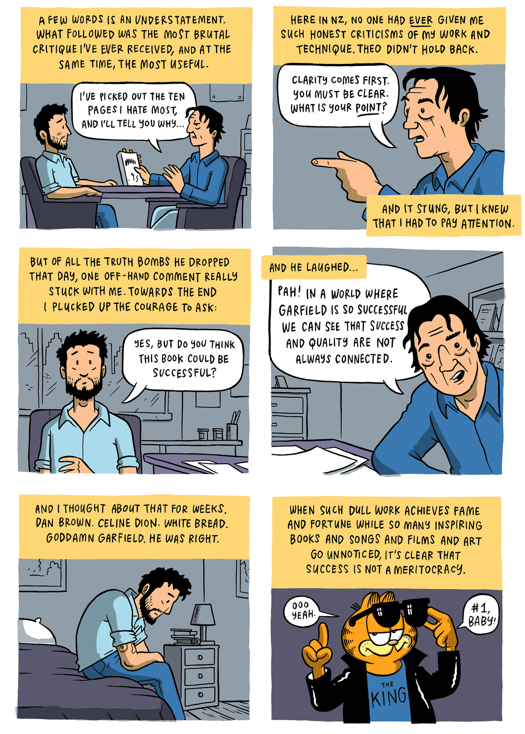 The Pencilsword: The Garfield principle | RNZ News