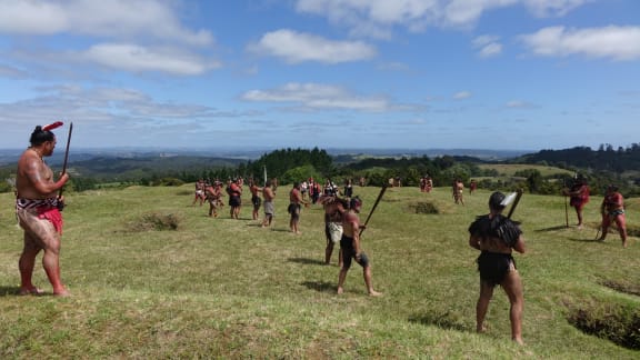 Battle of Ruapekapeka commemorations | A Gallery from News | RNZ