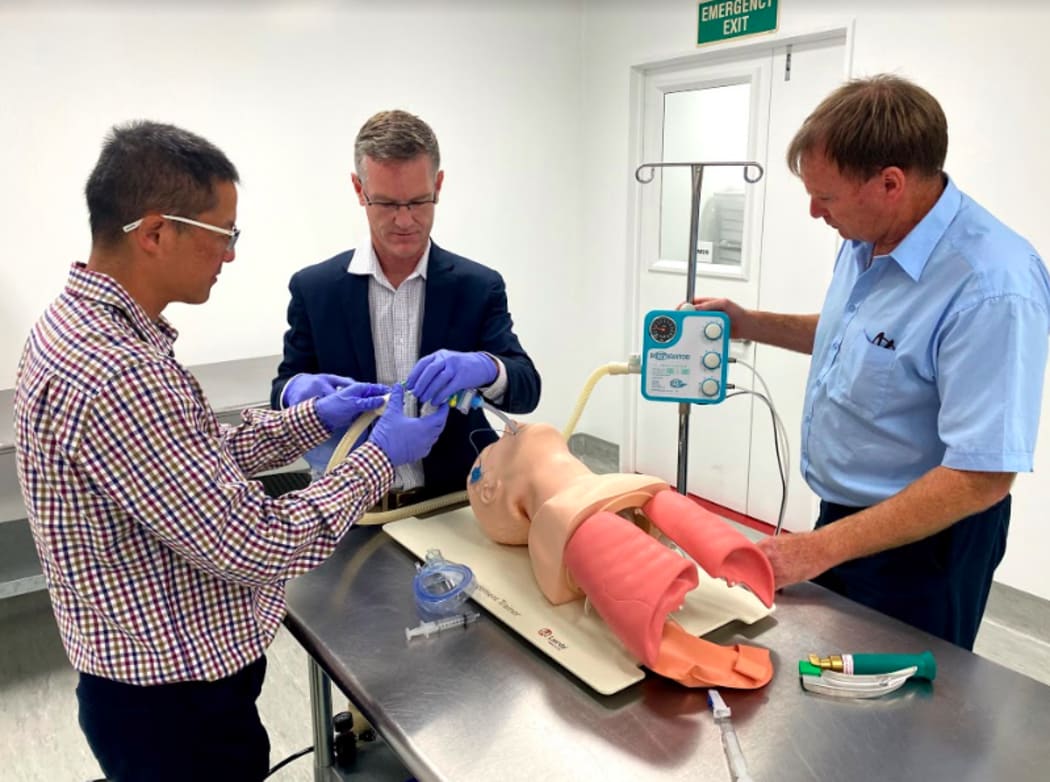A ventilator prototype in the Waikato | RNZ