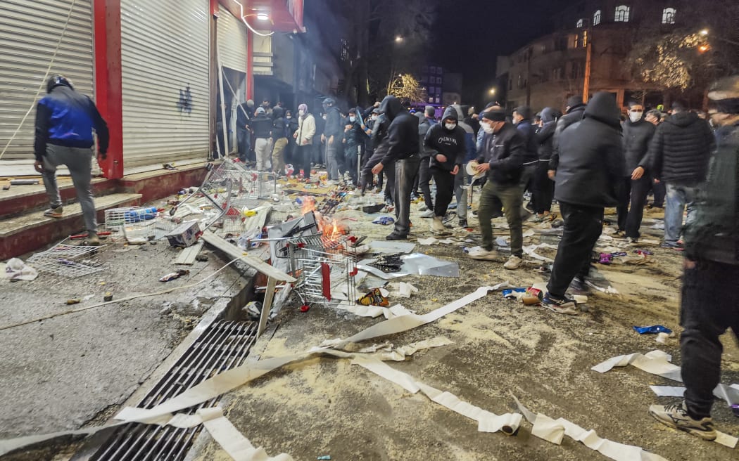 Iran cut off from world as Supreme Leader warns protesters | RNZ News