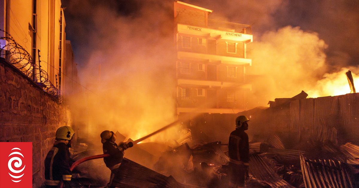 Nairobi fire: Gas blast in Kenyan capital kills three and injures ...