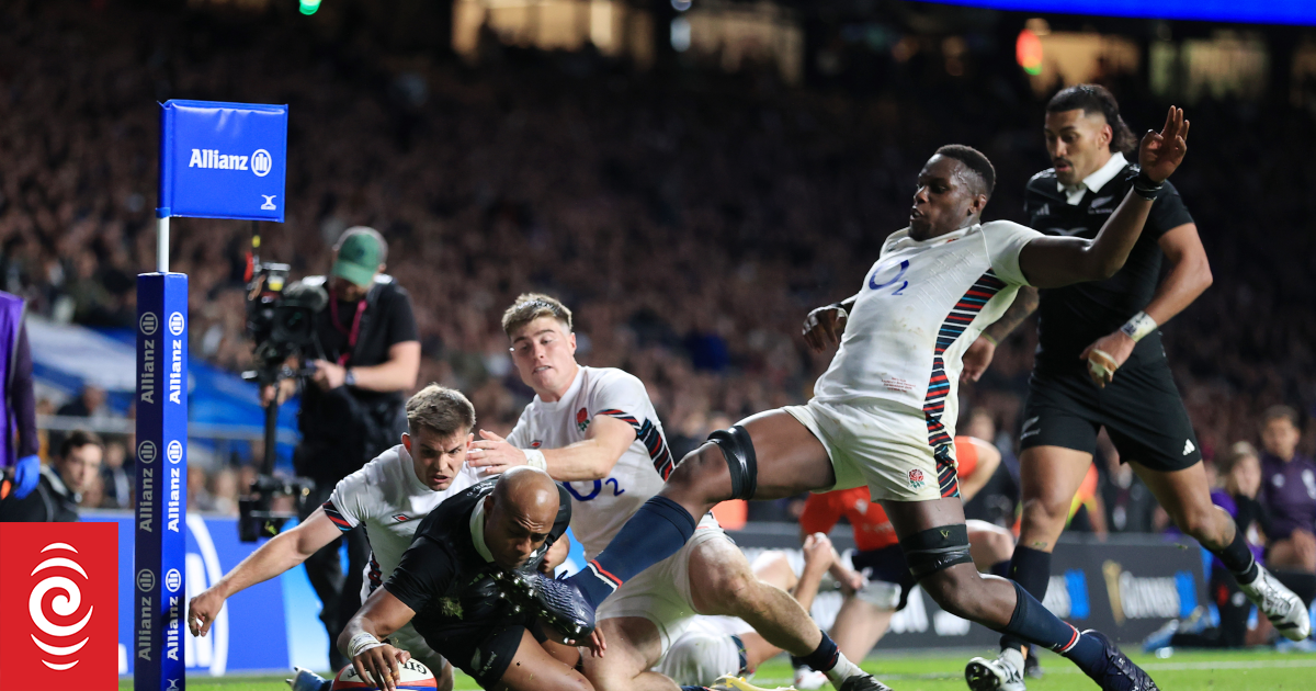All Blacks sneak home against England | RNZ News