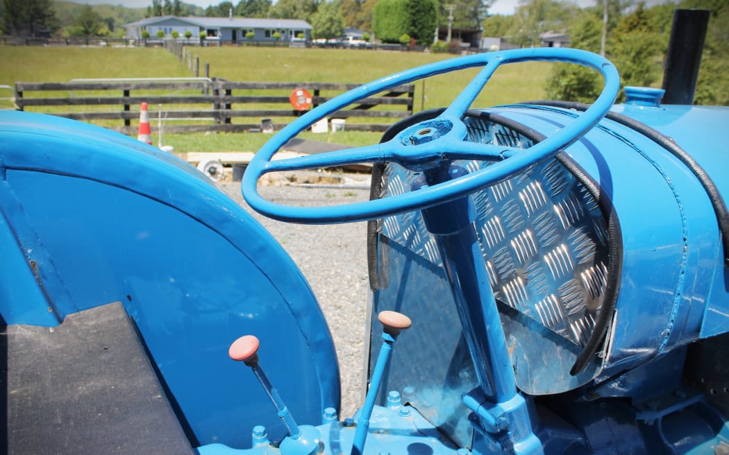 Masterton playground's vintage Tractor to make Christmas debut | RNZ News