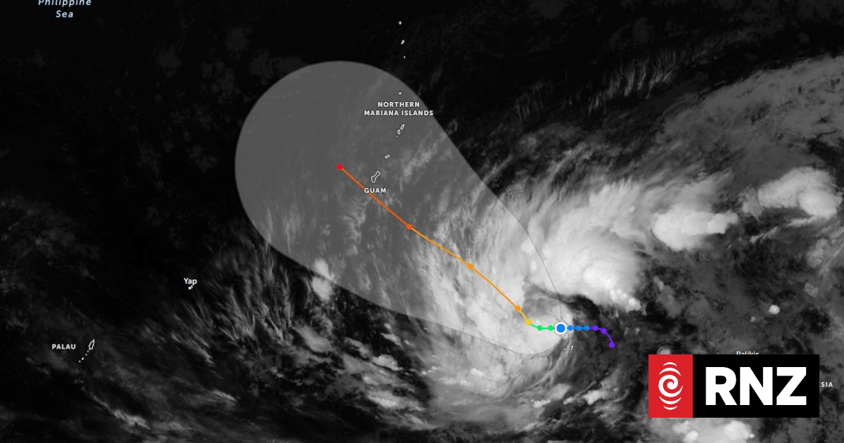 Potential typhoon forming near Northern Mariana Islands, Guam | RNZ News