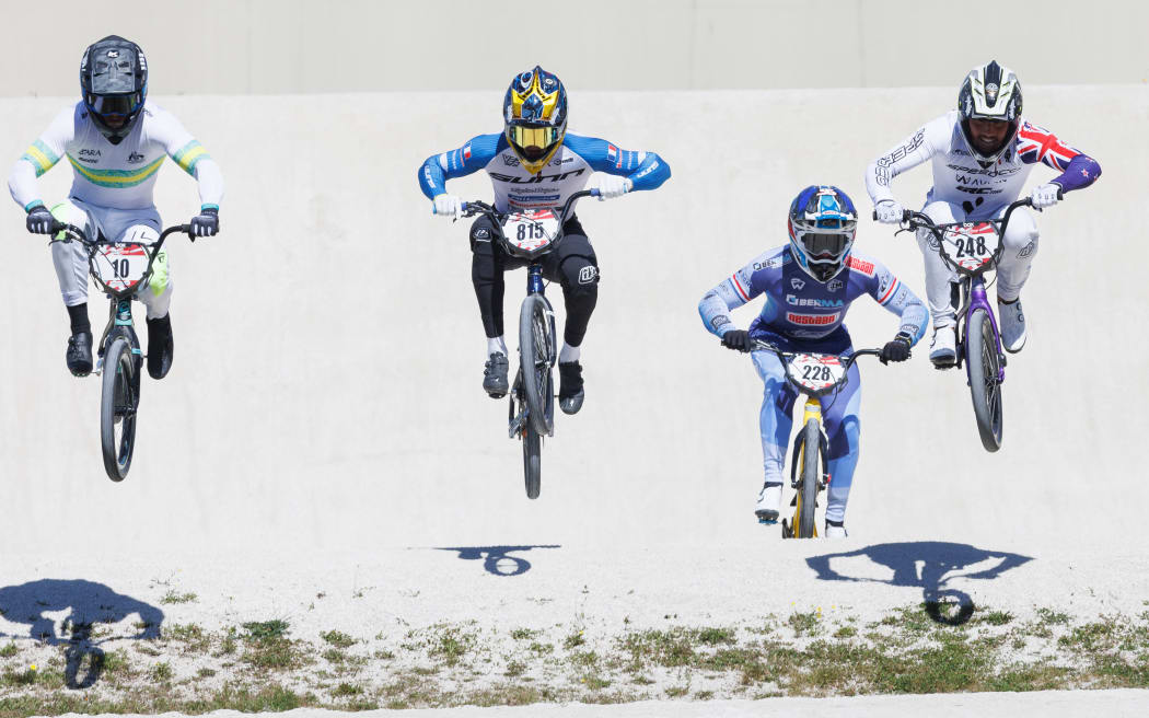 Greenough leads Kiwis at BMX World Cup | RNZ News