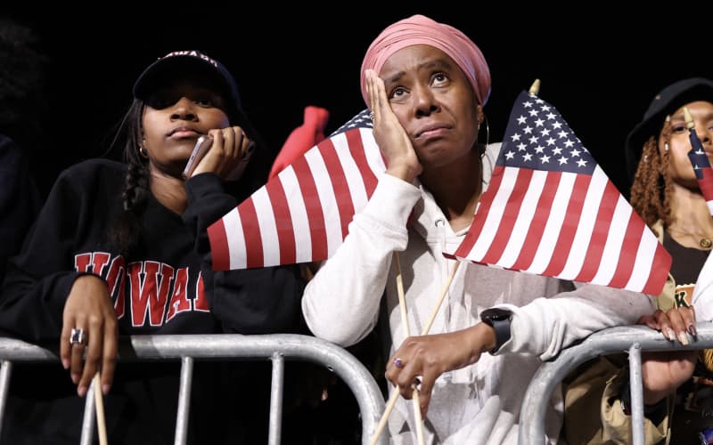 US elections live: 'We must accept the results': Kamala Harris concedes ...