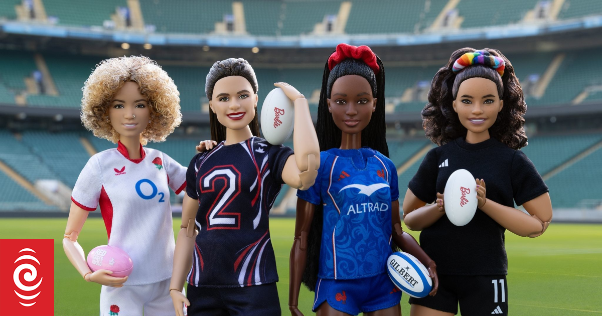 Portia Woodman-Wickcliffe now in Barbie form | RNZ News