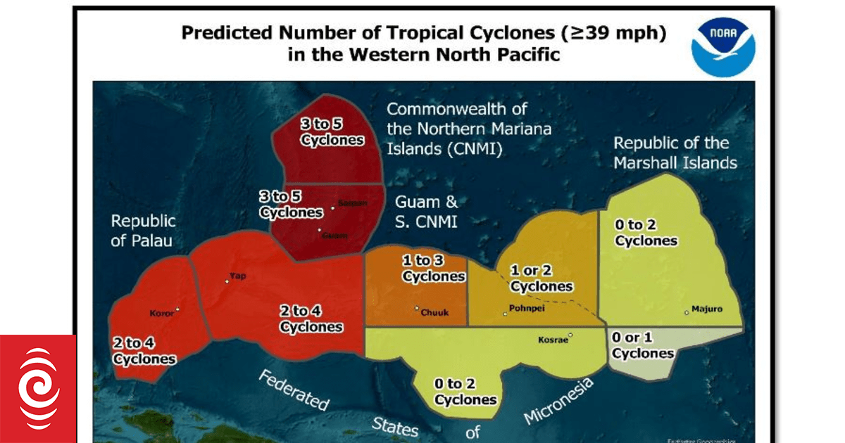 Two or three typhoons possible in Guam and CNMI for the rest of 2025 ...