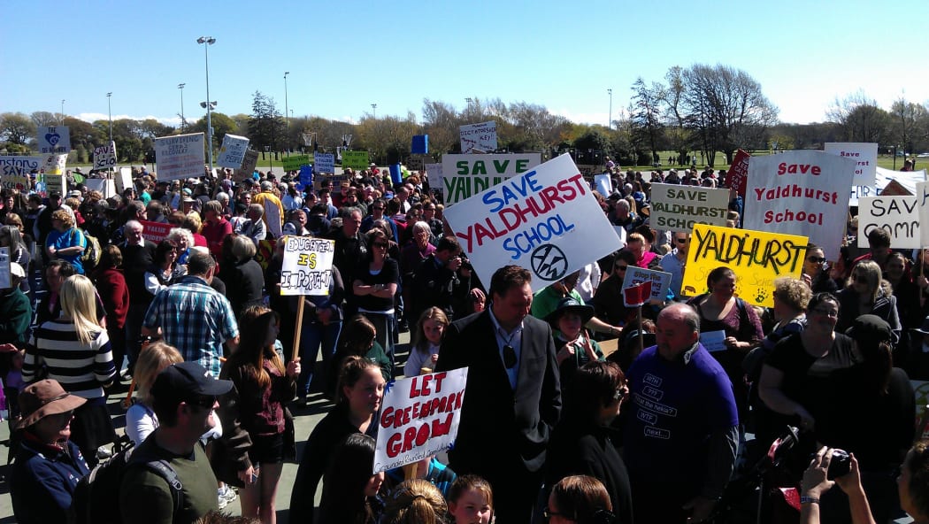 School campaign to continue, says protest organiser | RNZ News