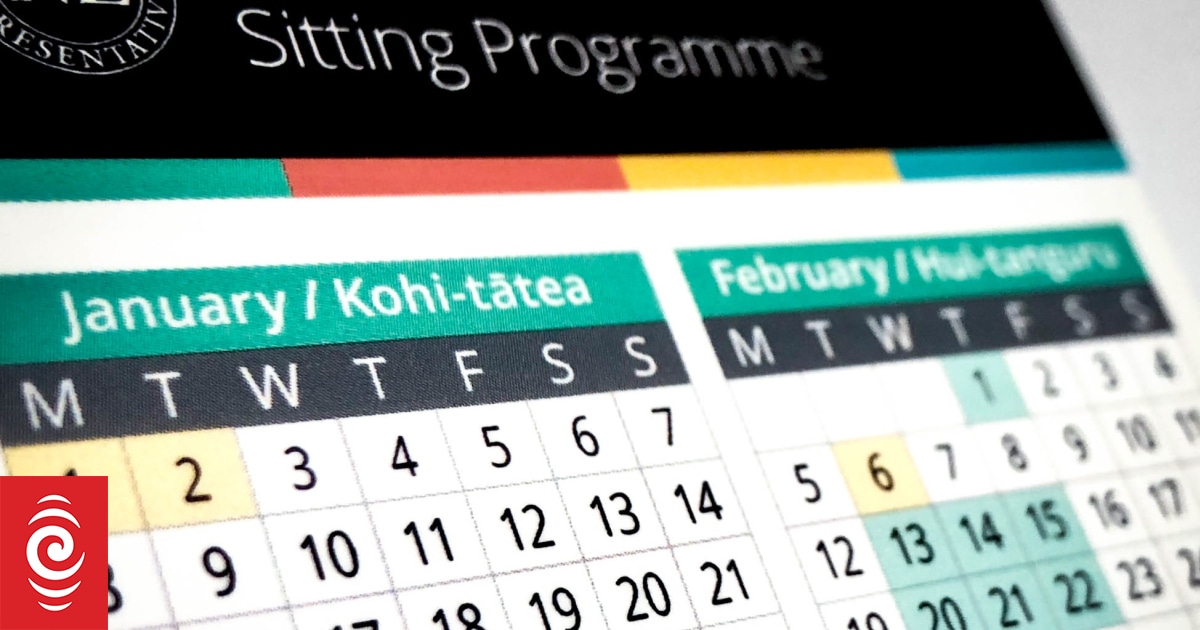 Parliament's Thursday: sitting calendars and Budget day 2019 | RNZ News