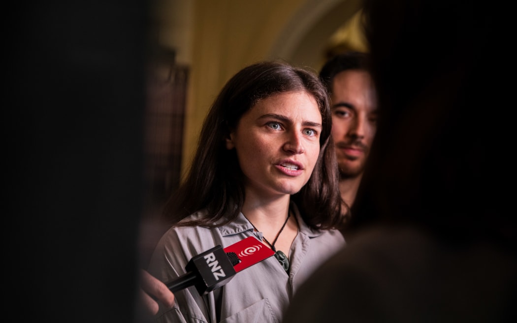 'Forged in fire': Co-leader Chlöe Swarbrick on the Greens' challenging year | RNZ News