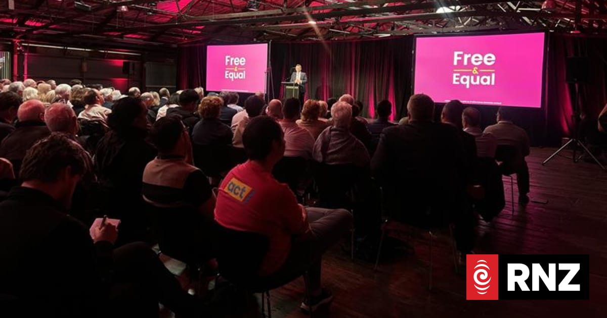 ACT sets out plan to party faithful: 'Keep the government and make it ...