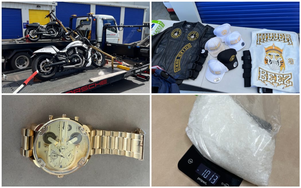 Police arrest 11 Killer Beez gang members seize 'high-end' shoes, meth ...