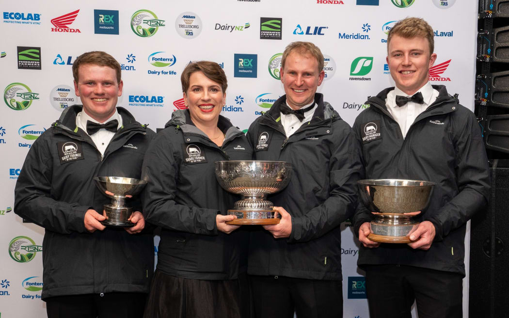 Doctor and farmer takes home top dairy industry honours | RNZ News