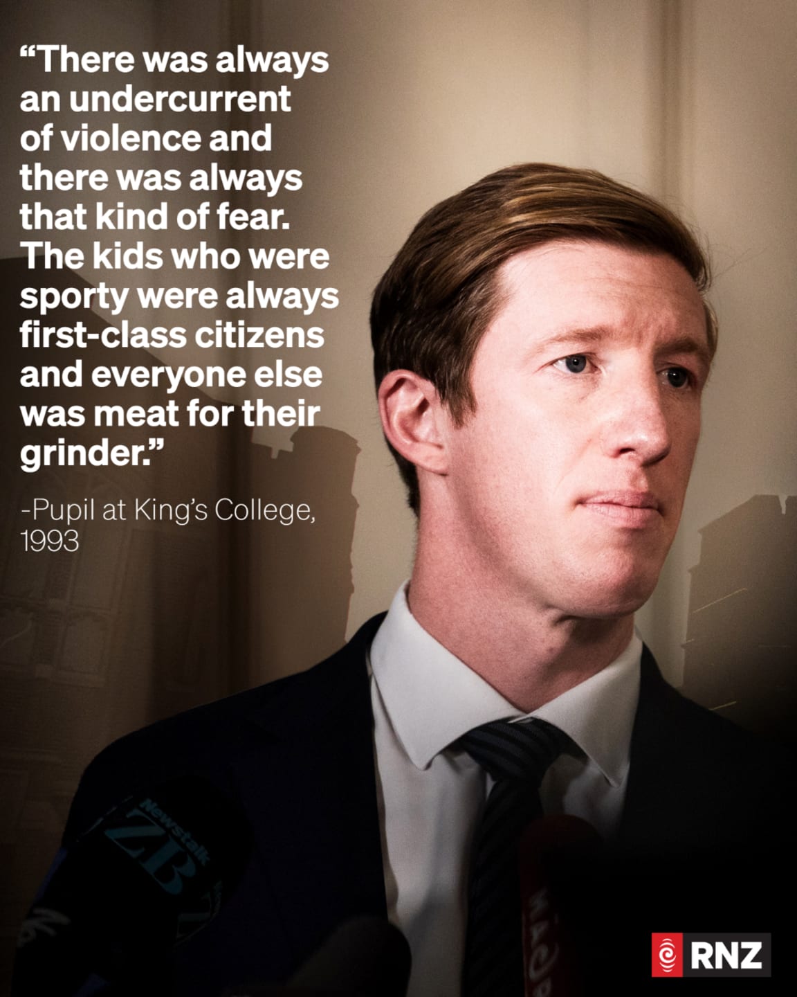 Uffindell and the era of boarding school bullies | RNZ News