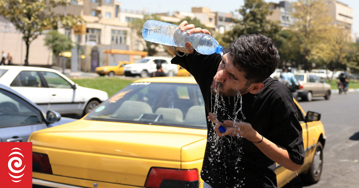 Iran capital Tehran could run dry 'within weeks' | RNZ News