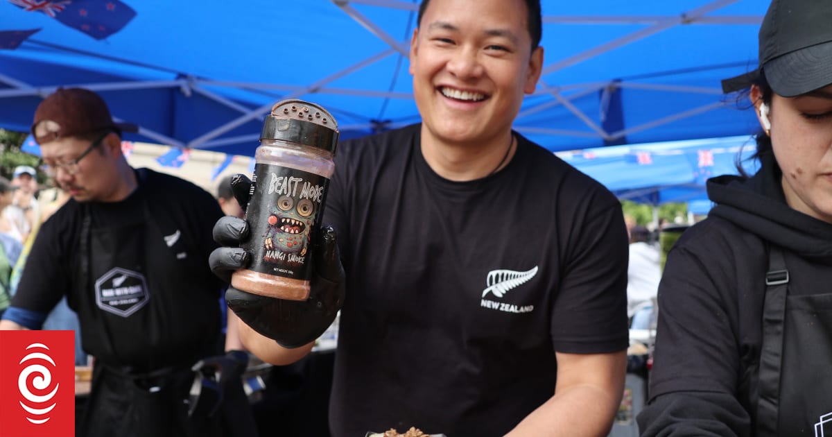 'I never thought I'd be cooking hangi-style lamb on the steps of the ...