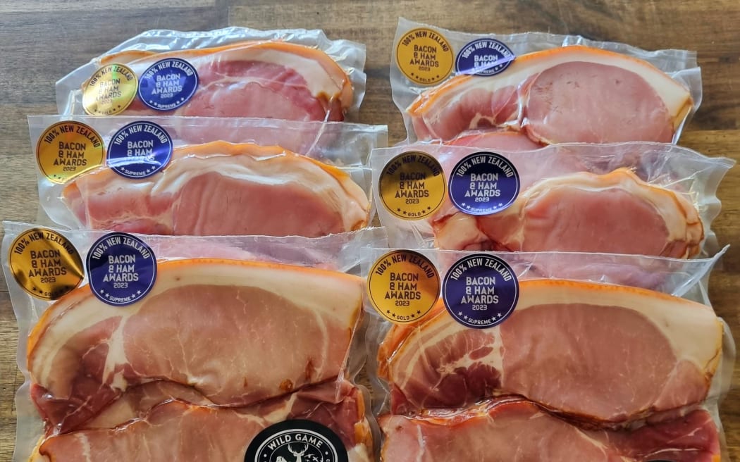 Supreme bacon brings home supreme prize for Hawke's Bay butcher | RNZ