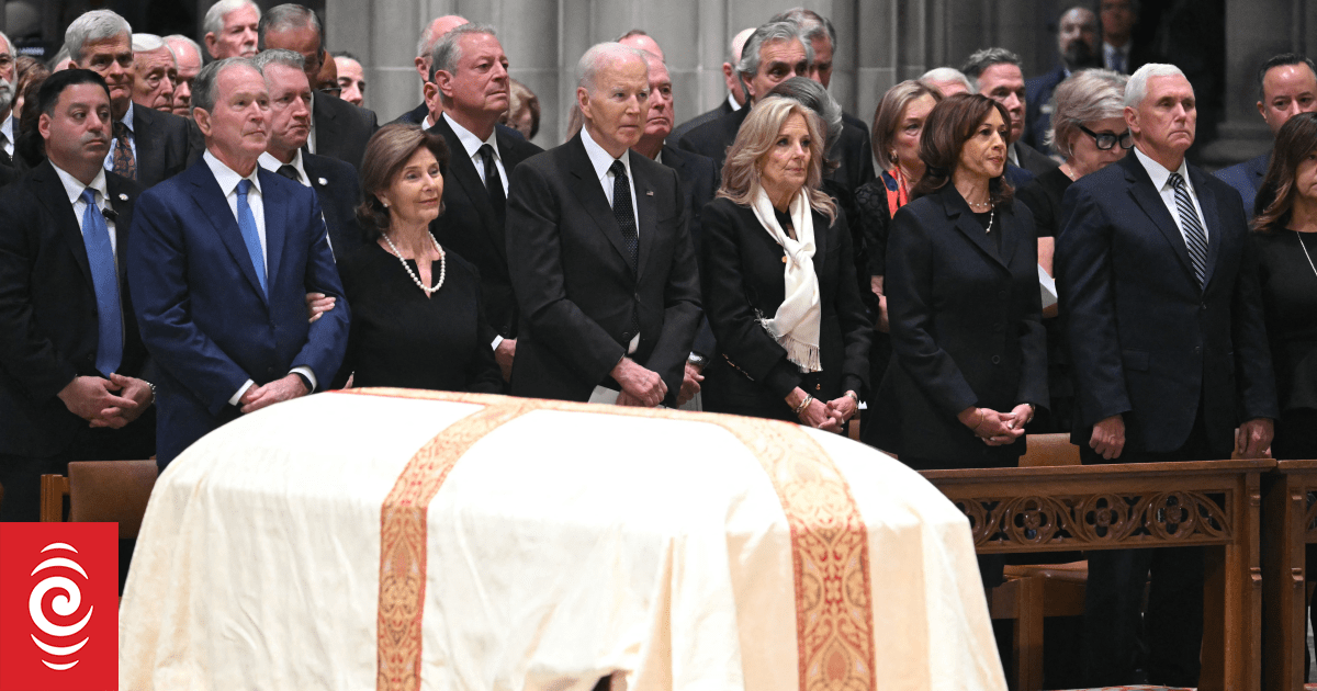 Conservative titan Dick Cheney honoured in Washington funeral | RNZ News