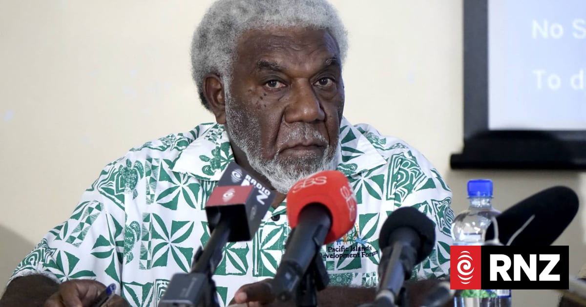 Former Vanuatu PM denies interference claim | RNZ