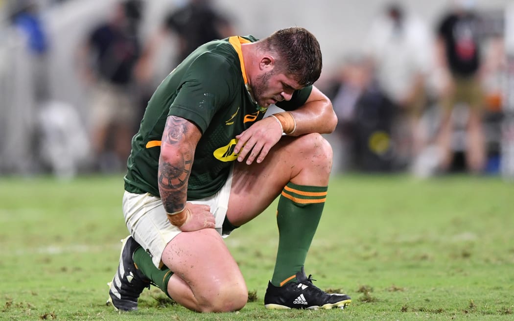 Springboks lose hooker for rest of World Cup | RNZ News