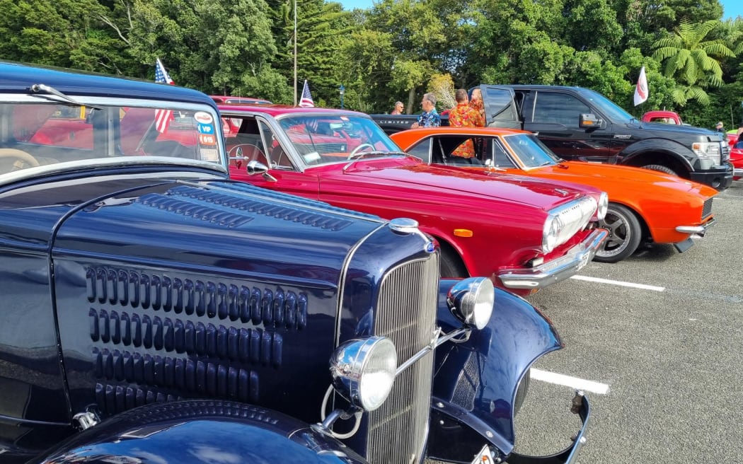 Californian reunited with muscle car in Taranaki | RNZ News