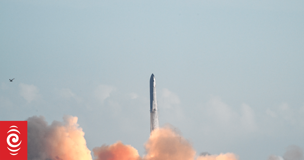 Watch: SpaceX's giant Starship lifts off in key test | RNZ News