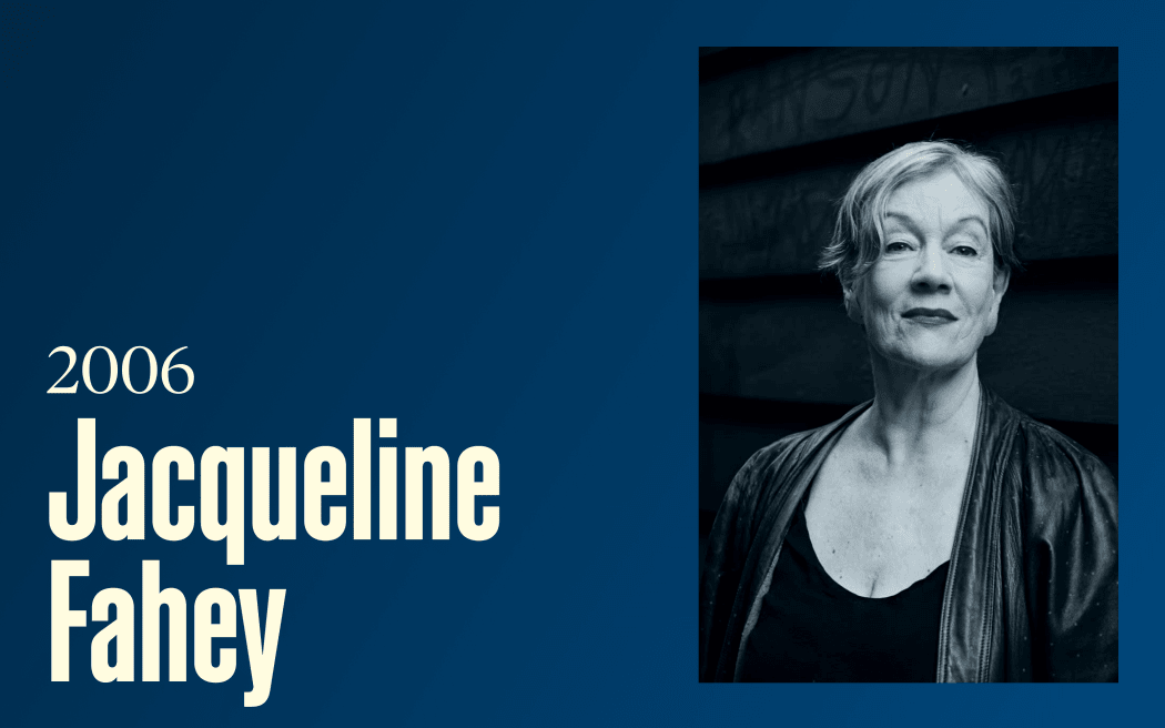2006: Jacqueline Fahey | RNZ