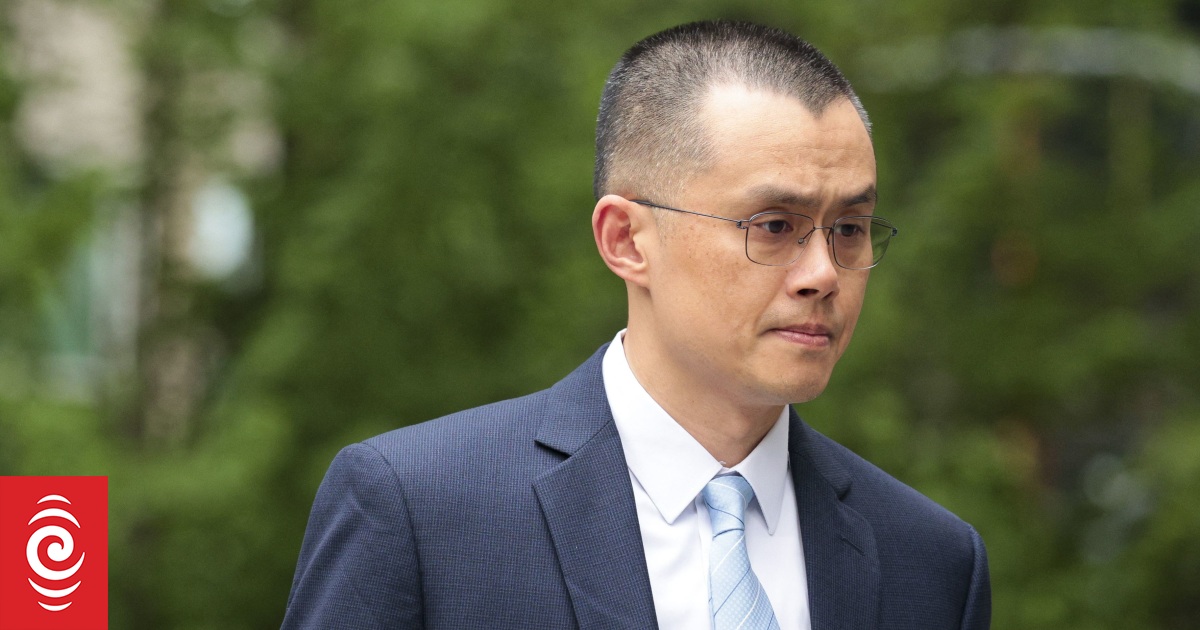 Binance crypto boss Changpeng Zhao sentenced to 4 months in prison | RNZ News