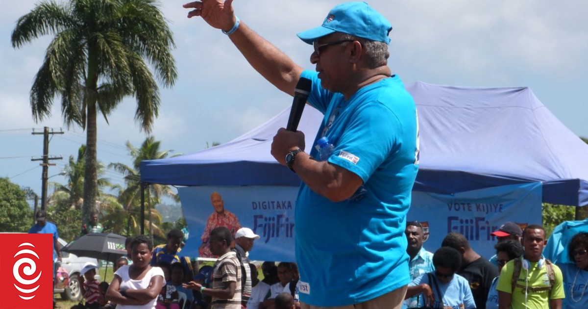 Former Fiji leader Bainimarama's political party FijiFirst deregistered ...