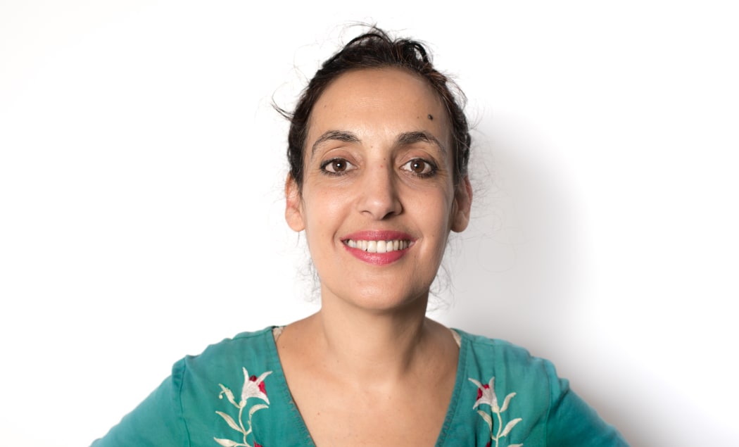 Victoria Hanna backstage at Womad | RNZ