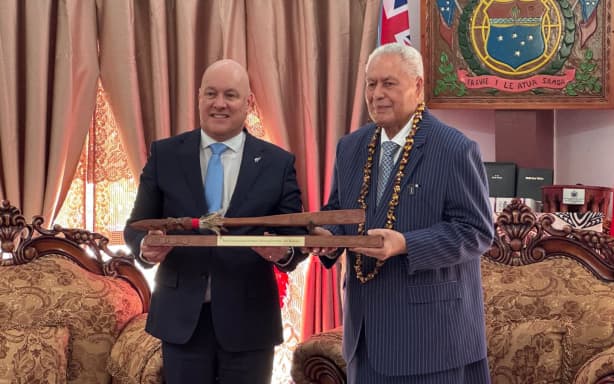 Samoa confirms Luxon did not request matai title | RNZ