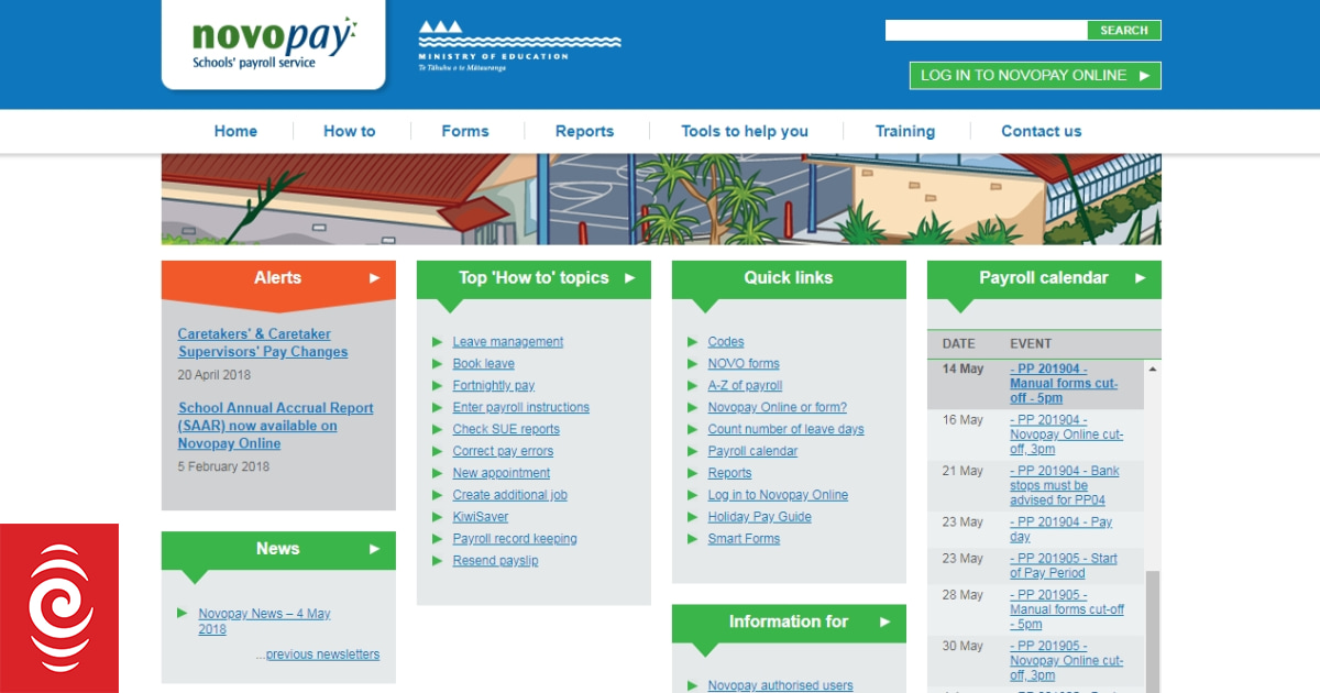 Novopay must 'be replaced or rewritten' by 2020 - report | RNZ News